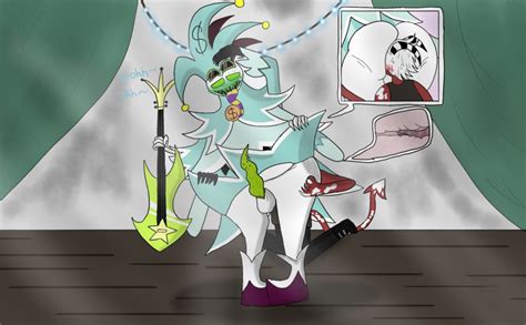 Rule 34 Ass Asshole Cartoony Chubby Chubby Male Demon Dick Eating Ass Eating Out Fanart Fat