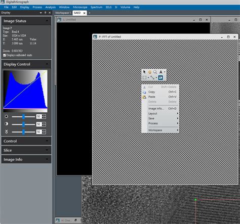 Lab隨記 Digitalmicrograph量測單晶saed Pattern D Spacing