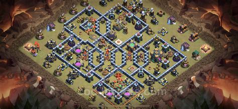 Best War Base Th14 With Link Anti Air Electro Dragon Town Hall