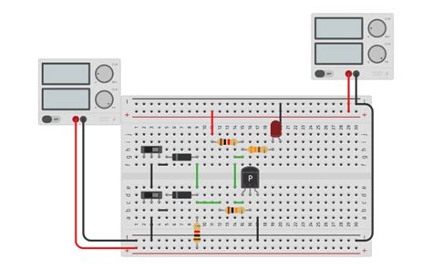 circuit design copy of compuerta nand con transistor pnp y diodo