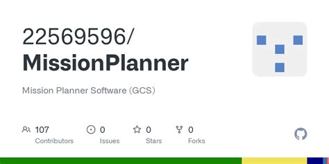 GitHub 22569596 MissionPlanner Mission Planner Software GCS