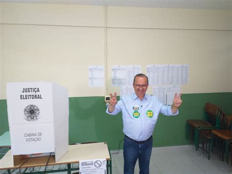 Jorginho Mello Candidato Ao Governo De SC Vota Em Herval D Oeste