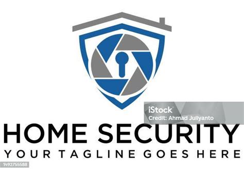 Home Cctv Security Logo Modern Logo Icon Template Vector Design向量圖形及更多