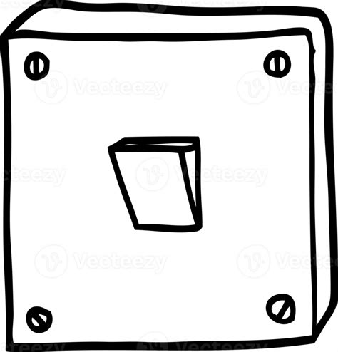 Cartoon Light Switch Icon 40501137 Png