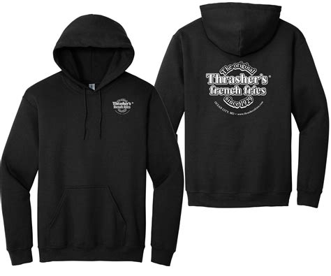 Adult Hoodie With Original Logo Thrashers® French Fries