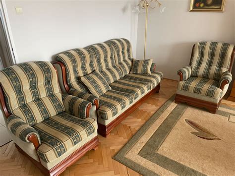 Zestaw wypoczynkowy kanapa fotele Zgorzała OLX pl
