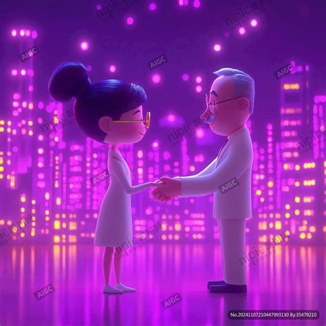 Ai创作图三维卡通人物照明 炫彩情人节情侣礼物 神秘求爱求婚爱情红色 情人节七夕求婚爱情 微场景人物 人物微场景 微缩未来 浪漫人物配图 爱情求爱求婚爱情红色 求爱求婚爱情红色 情侣插画求婚