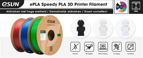 ESUN PLA Filament 1 75mm PLA Basis 3D Printer Filament