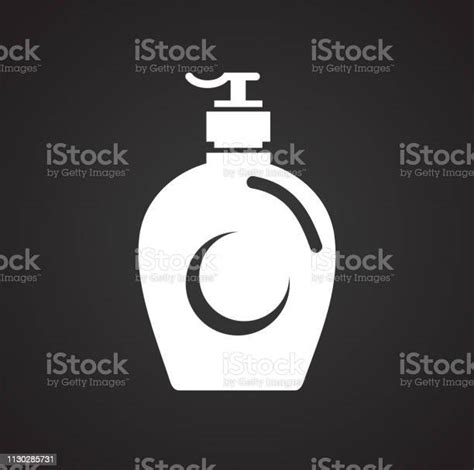 그래픽 및 웹 디자인에 대 한 검은 배경에 에이전트 아이콘 청소 현대 간단한 벡터 기호 인터넷 개념입니다 웹사이트 디자인 웹