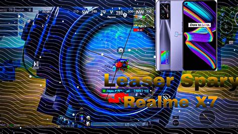 Leaser Spary On Realme X7 Max M416 With 6x Reflexes Bgmi