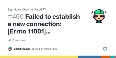 Failed To Establish A New Connection Errno Getaddrinfo Failed Issue