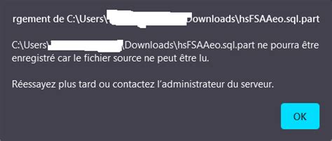 Résolu Export Ou Import Des Bases Impossible Par Baraton Page 1 Openclassrooms