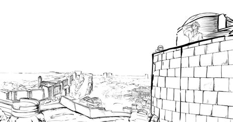 碧空師団シグナスオルデン】 港町遠景 土田リョウのイラスト Pixiv
