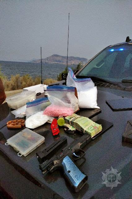 Kelowna Traffic Stop Leads To Seizure Of Drugs Weapons And A Firearm