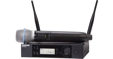 Shure GLXD24R Dual Band Wireless Vocal Rack GLXD24R B87A Z3