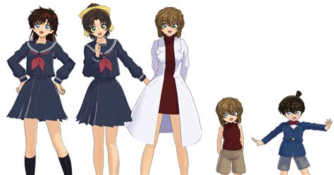 名探偵コナン コナンandまじ快 自作mmdモデルイラストまとめ えんぶんのイラスト Pixiv