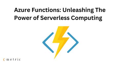 John Matthew On Linkedin Azure Functions Unleashing The Power Of Serverless Computing