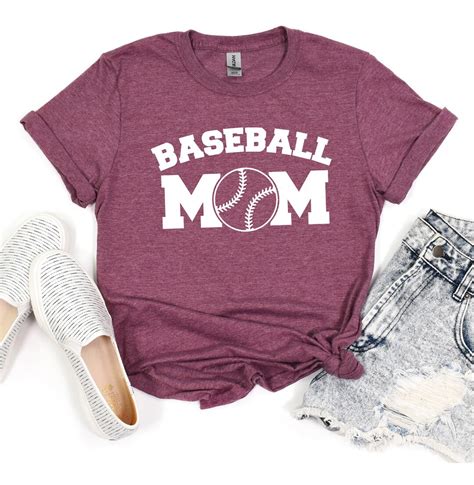 Baseball Mom Shirt Game Day Softball Shirt Funny Baseball Mom Shirt
