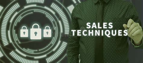 Conceptual Caption Sales Techniques Internet Concept Methods That