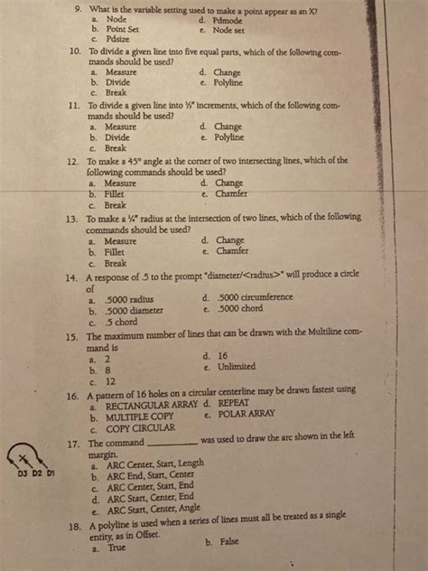 Solved 9 What Is The Variable Setting Used To Make A Point