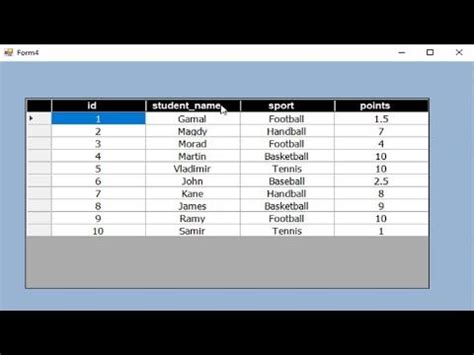VB Net Load Data From SQL Database To DataGridView