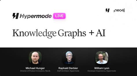 Jason Koo On Linkedin Hypermode Live Knowledge Graphs Ai