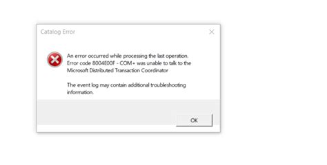 Component Services My Computer Red Arrow Windows Spiceworks Community