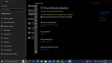 Windows Defender Not Working Resolved Malware Removal Logs