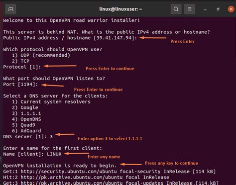 How To Setup A Vpn On Ubuntu Linuxways