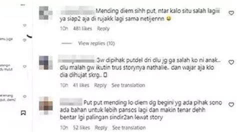 Putri Delina Diduga Sindir Nathalie Holscher Nadya Holscher Waktu