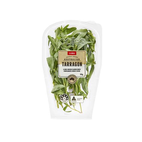Buy Coles Herb Tarragon Punnet 10g Coles