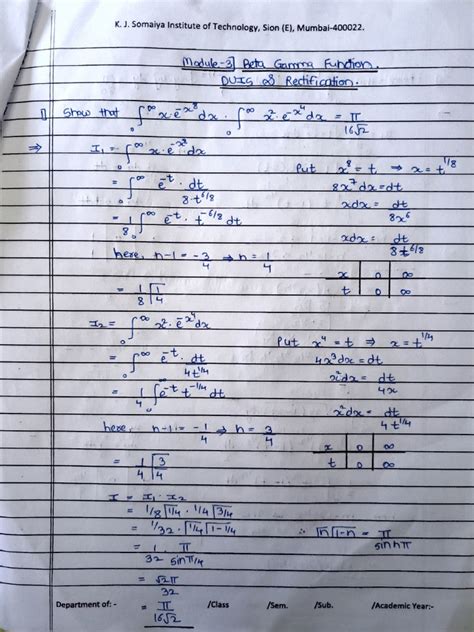 Mod 3 Beta Gamma Module Qb Soln Pdf