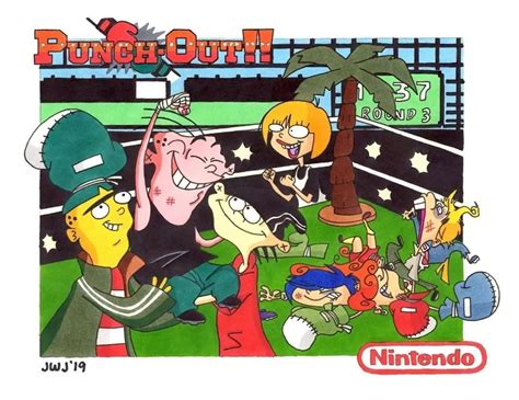 🔴 🏻justin Jones 🏻🔴 On Instagram Remastered 🏻my Illustration 🏻 Ed Edd N Eddy Punch Out