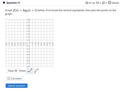 solved graph f x log2 x 1 below first locate the vertical