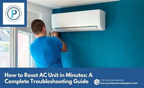 How To Reset AC Unit In Minutes Step By Step Guide