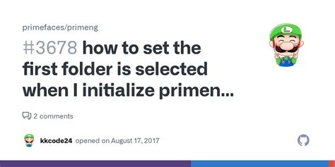 how to set the first folder is selected when i initialize primeng tree