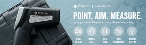 Amazon Etekcity Dual Laser To Non Contact Temperature Gun With