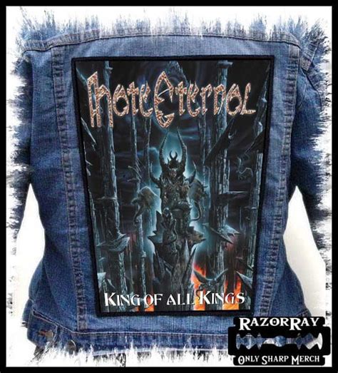 Hate Eternal King Of All Kings Backpatch Back Patch