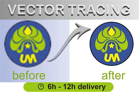 manually vector tracing any image to vector hd quality by yudalogo