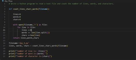 Ashutosh Ranjan On Linkedin 🚀 Day 10 Completed Of 101 Python Challenge 🚀 Python Program To Count