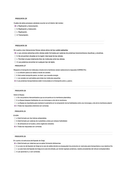 Parcial I DE Biologia Biología Studocu