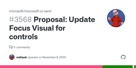 Proposal Update Focus Visual For Controls · Issue 3568 · Microsoftmicrosoft Ui Xaml · Github