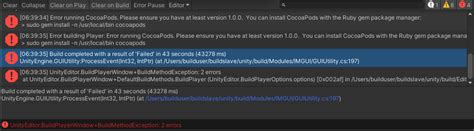 Unity Cocoapods