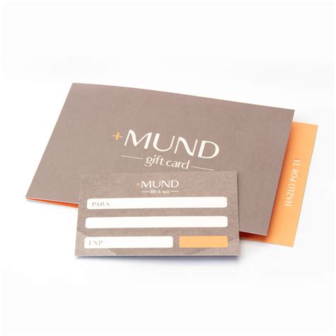 Gift Card Impresa Masaje Spa Time Mund