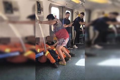 Vídeo Mulher Dá Tapa Na Cara De Gari Dentro De Vagão Do Metrô No Df