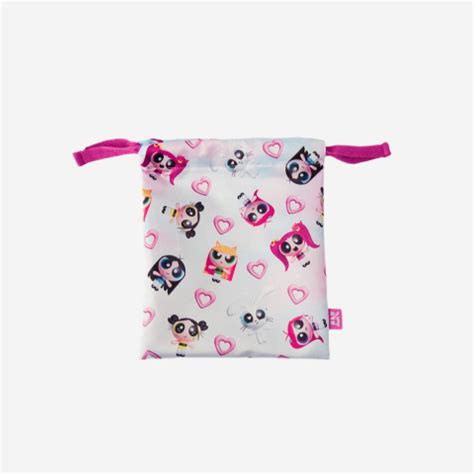 뉴진스 X 파워퍼프걸 스트링 파우치 Newjeans Kream