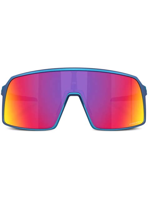 Oakley Shield Frame Sunglasses Blue Farfetch