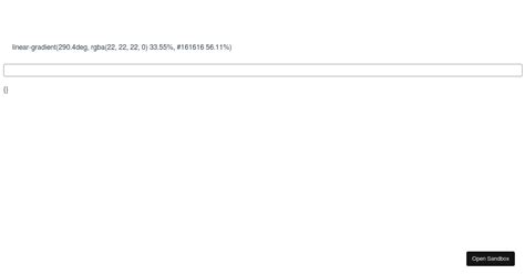 webskit gradient parser forked codesandbox