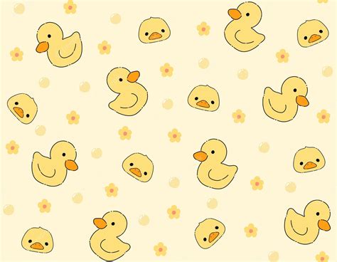 Cute Ducks Wallpaper