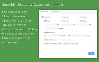 Auto Refresh Plus Auto Reload Page pour Google Chrome Extension Télécharger